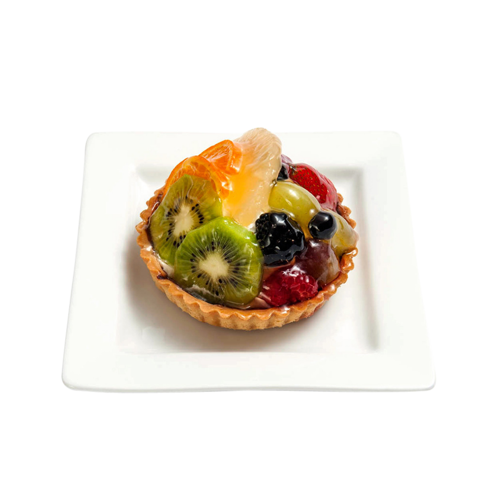Tartelette jardinière | Fruits et crème Saint-Honoré - Pâtisserie Duquette