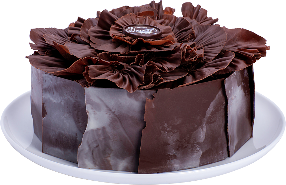 Gâteau Double royal 100 % chocolat - Pâtisserie Duquette