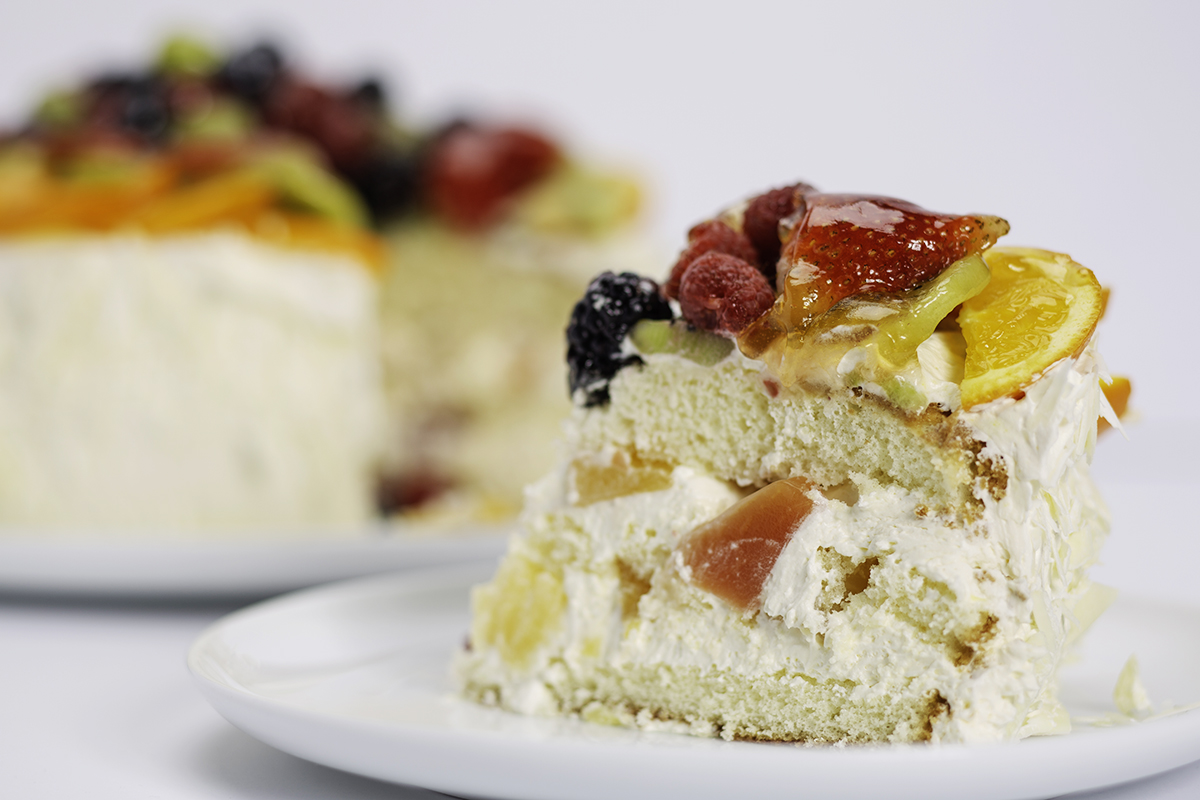 Gâteau aux fruits frais Tutti-Frutti - Pâtisserie Duquette